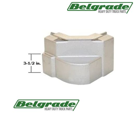 Aluminum Curbside Corner Cap - Cross Reference to Great Dane 40711662 ...