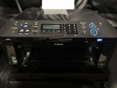 Canon PIXMA MX410 All-In-One Inkjet Black Printer Fax Scan Copy Tested ...