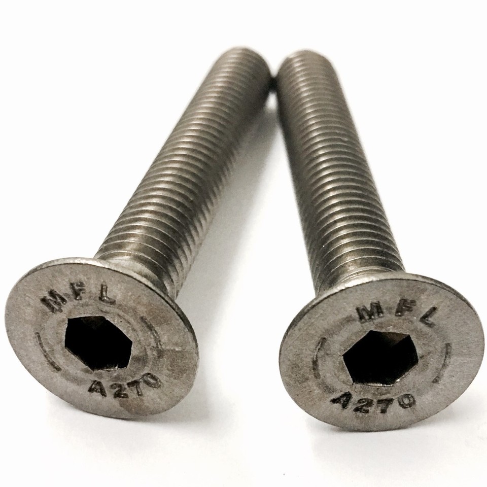 M6, A2 STAINLESS STEEL SOCKET CAP BUTTON COUNTERSUNK CSK HEAD BOLTS ...