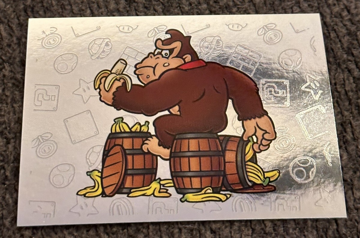 Donkey Kong Throwing Barrels