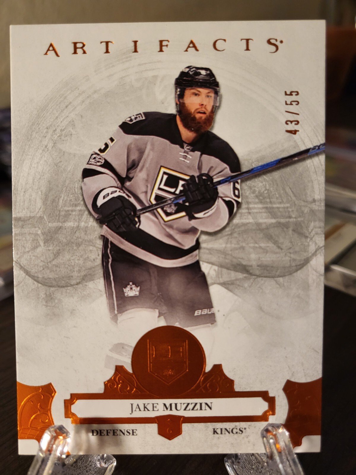 2017-18 Upper Deck Artifacts - Orange #73 Jake Muzzin /55 for sale ...