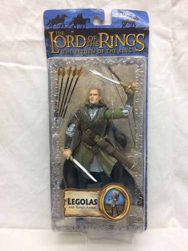 Vintage Toy Biz Lord Of the Rings Legolas w/ Rohan Armor 2003 On ...