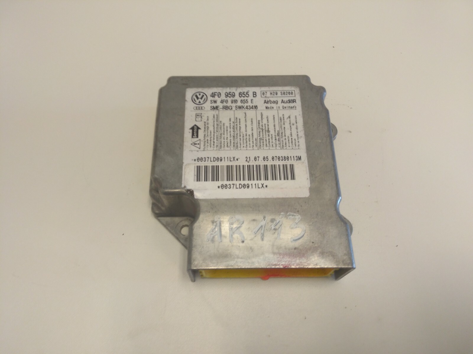 P1 AUDI A6 C6 Control Unit Module 4F0959655B / 4F0910655E / 5WK43416 | eBay