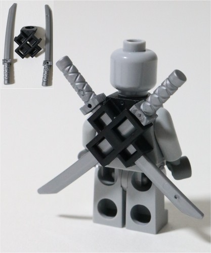 LEGO Blade Minifigure Sheath & Sword Parts x1 Marvel 76178 Superheroes ...