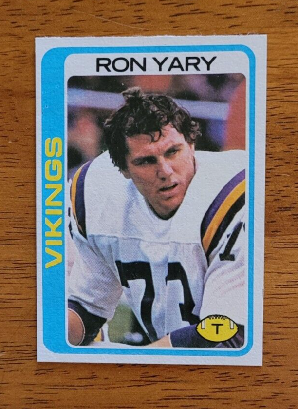 1978 Topps #430 Ron Yary Minnesota Vikings | eBay