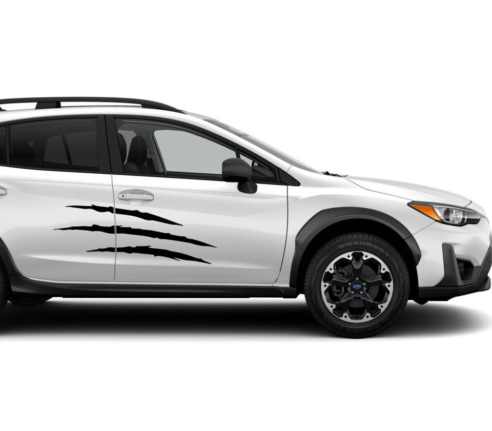 Door Scratches Graphic Design Decal for Subaru Crosstrek Sticker vinyl ...