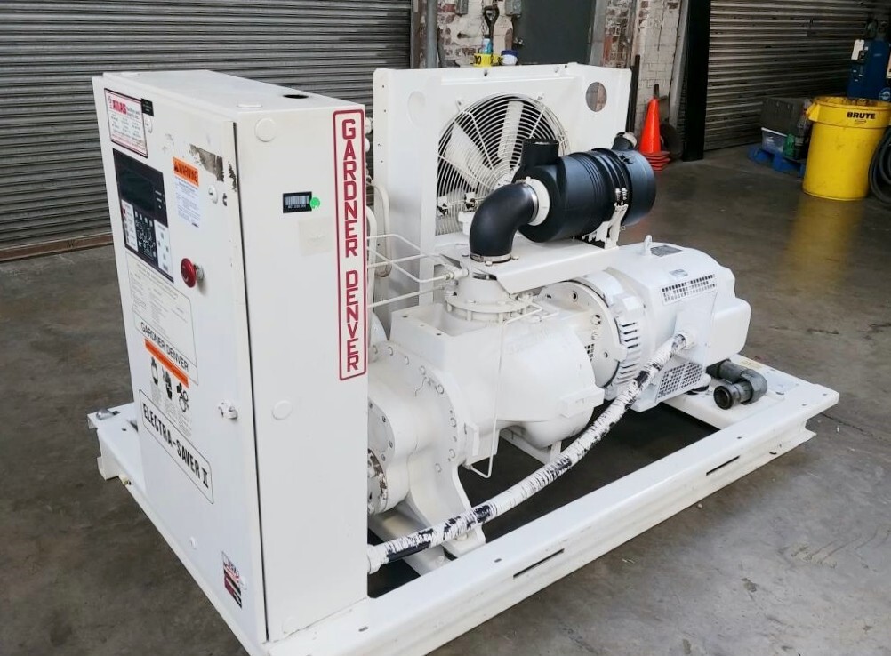 Gardner Denver Screw Air Compressor Sheet Metal Equipment Westway