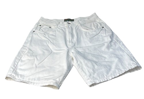 VINTAGE Structure Shorts 31 Men White Casual Jeans Jorts Skater Denim ...