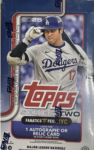2025 Topps Series 2 Hobby Box Fanatics Fest NYC Edition Exclusive in ...