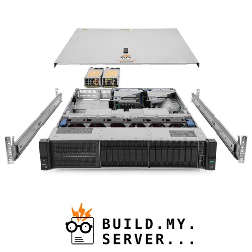 HP ProLiant DL380 G10 NVMe Server 2.60Ghz 28-Core 128GB RAM 16x Caddies ...