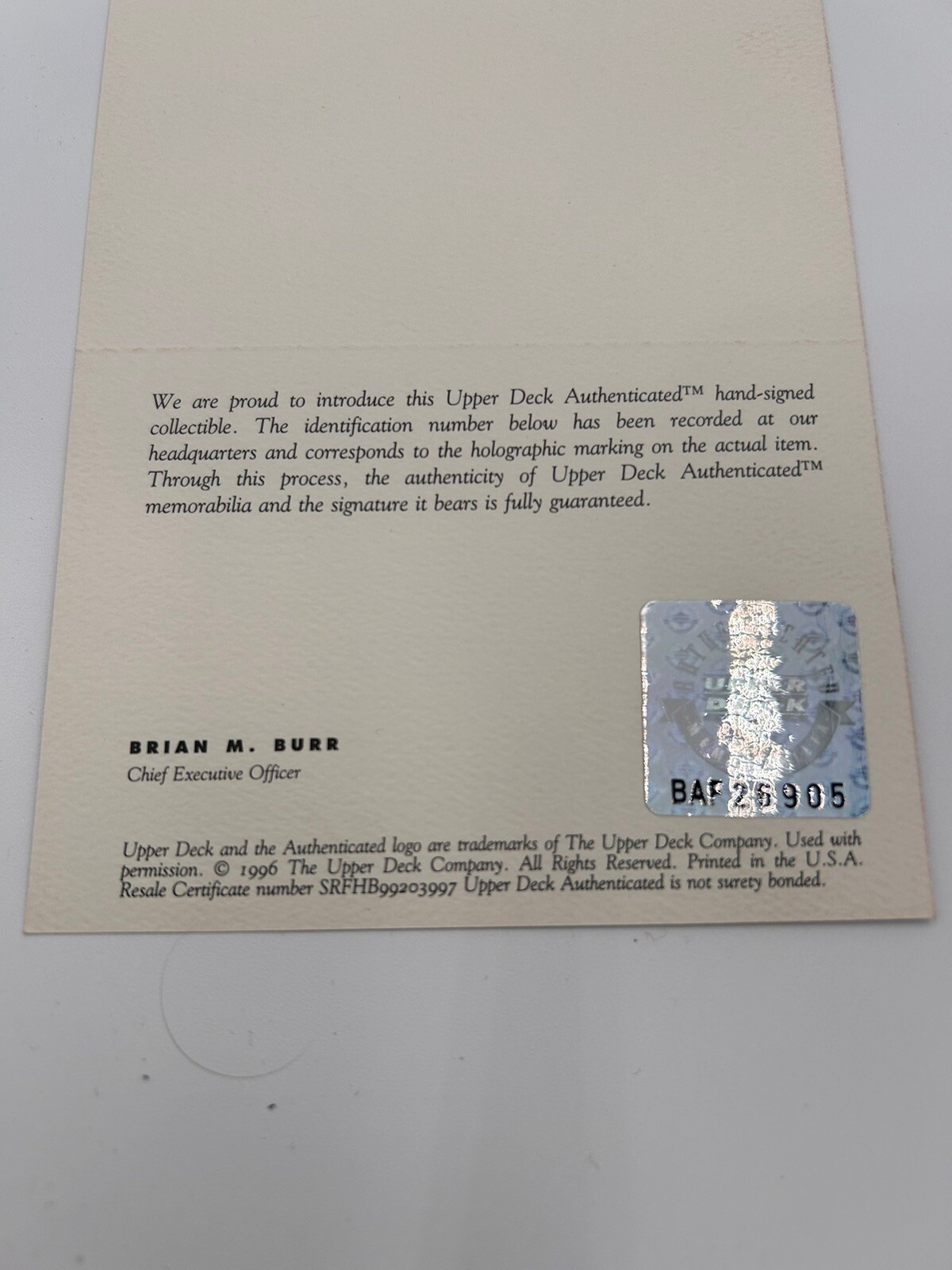 Gordon Howe Autographed Puck With Upper Deck Authentication NHL ...