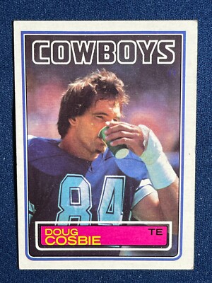 1983 TOPPS #44 DOUG COSBIE (DALLAS COWBOYS) FOOTBALL CARD | eBay