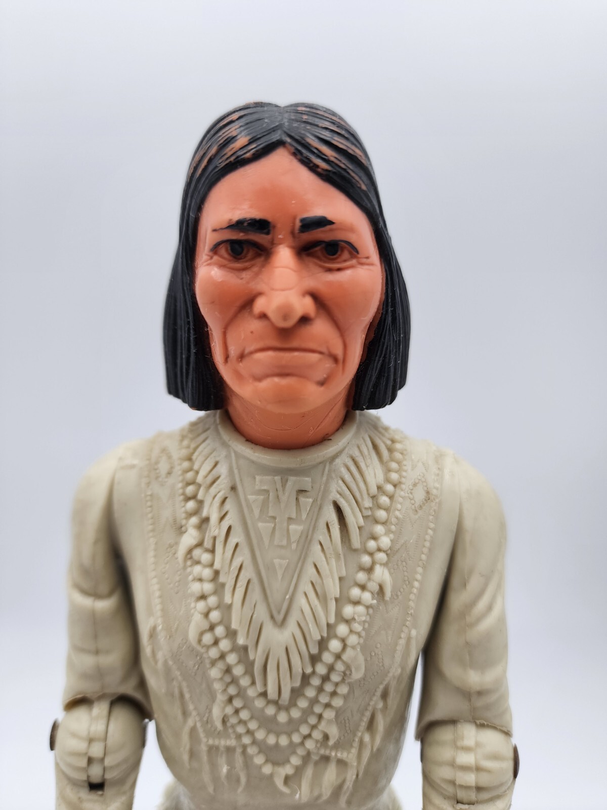 1967 Vintage Marx Geronimo Johnny West Lone Ranger Toy Figurine 11 3/4 ...