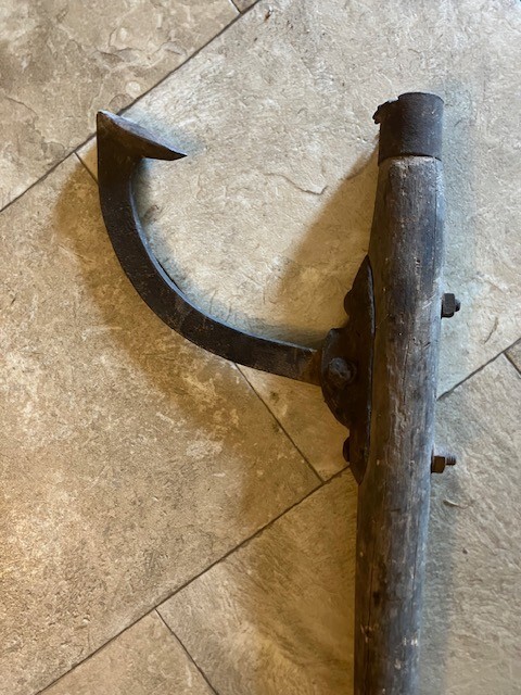 Primitive Antique Cant Hook Log Roller w/ Rare Gripping Lip. 42" | eBay