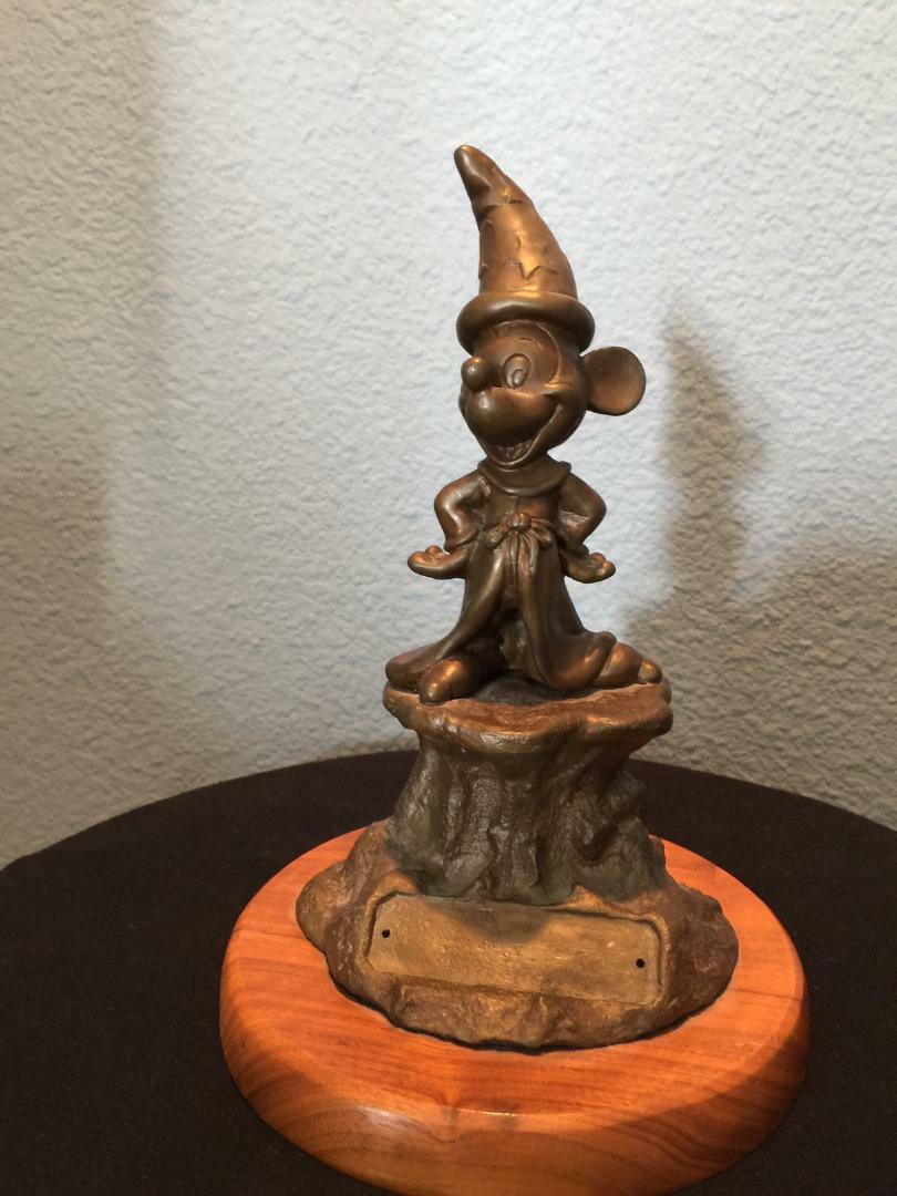 Disney Collectible Employee Anniversary Statue Bronze Imagineer. | eBay
