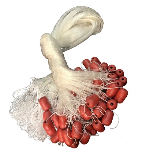 Strong 0.35mm Twine Tishing Net Weighted Gillnet Monofilament Nylon ...