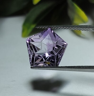 Natural Amethyst Pentagon Shape Modern Designer Cut | eBay