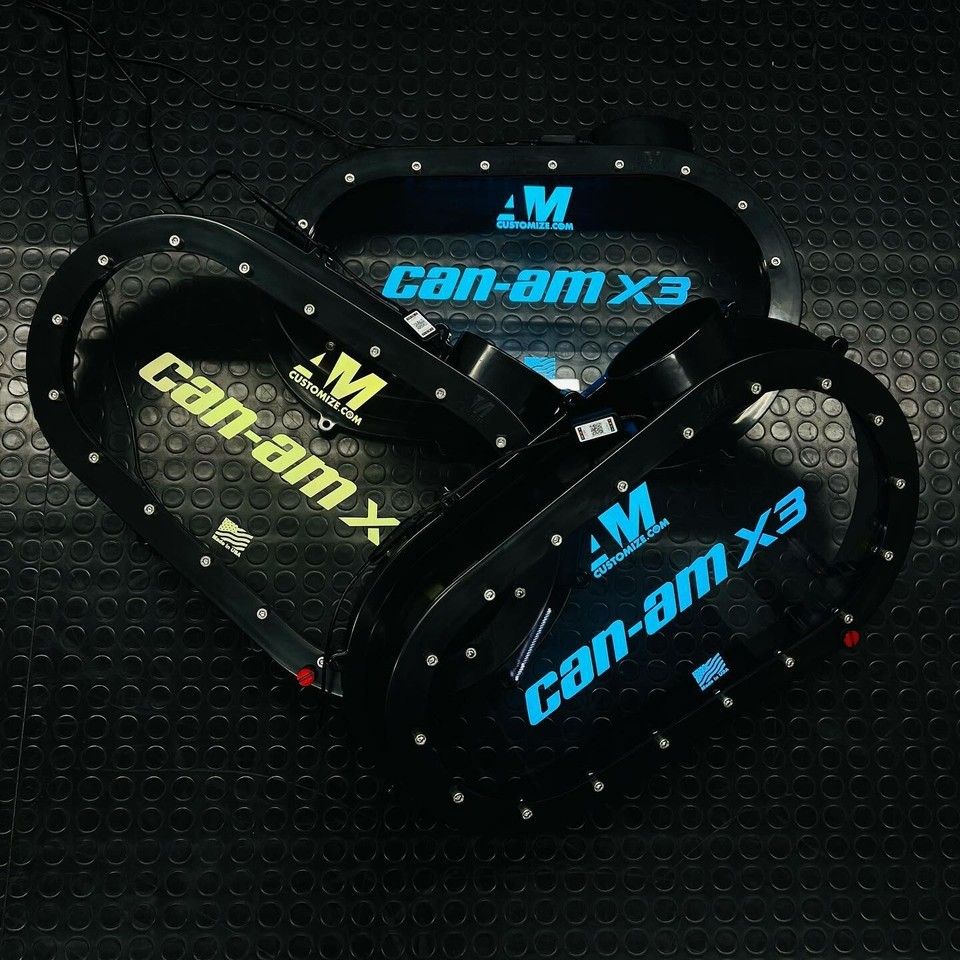 2021 Can Am X3 UTV SXS Clear CVT Cover With RGB Lights Control Outer ...