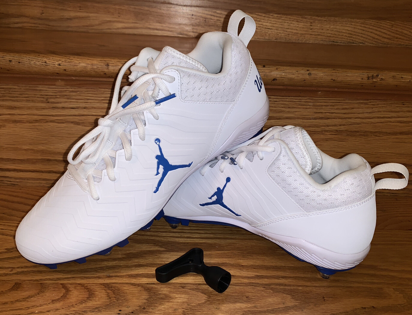 Nike Air Jordan UCLA Football Cleats DO6378-104 PROMO SAMPLE Men’s US ...