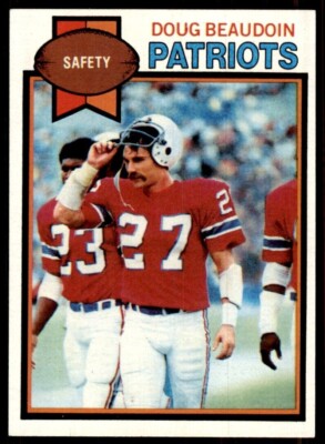 1979 TOPPS Football ROOKIE Card #401 🏈 DOUG BEAUDOIN, New England ...