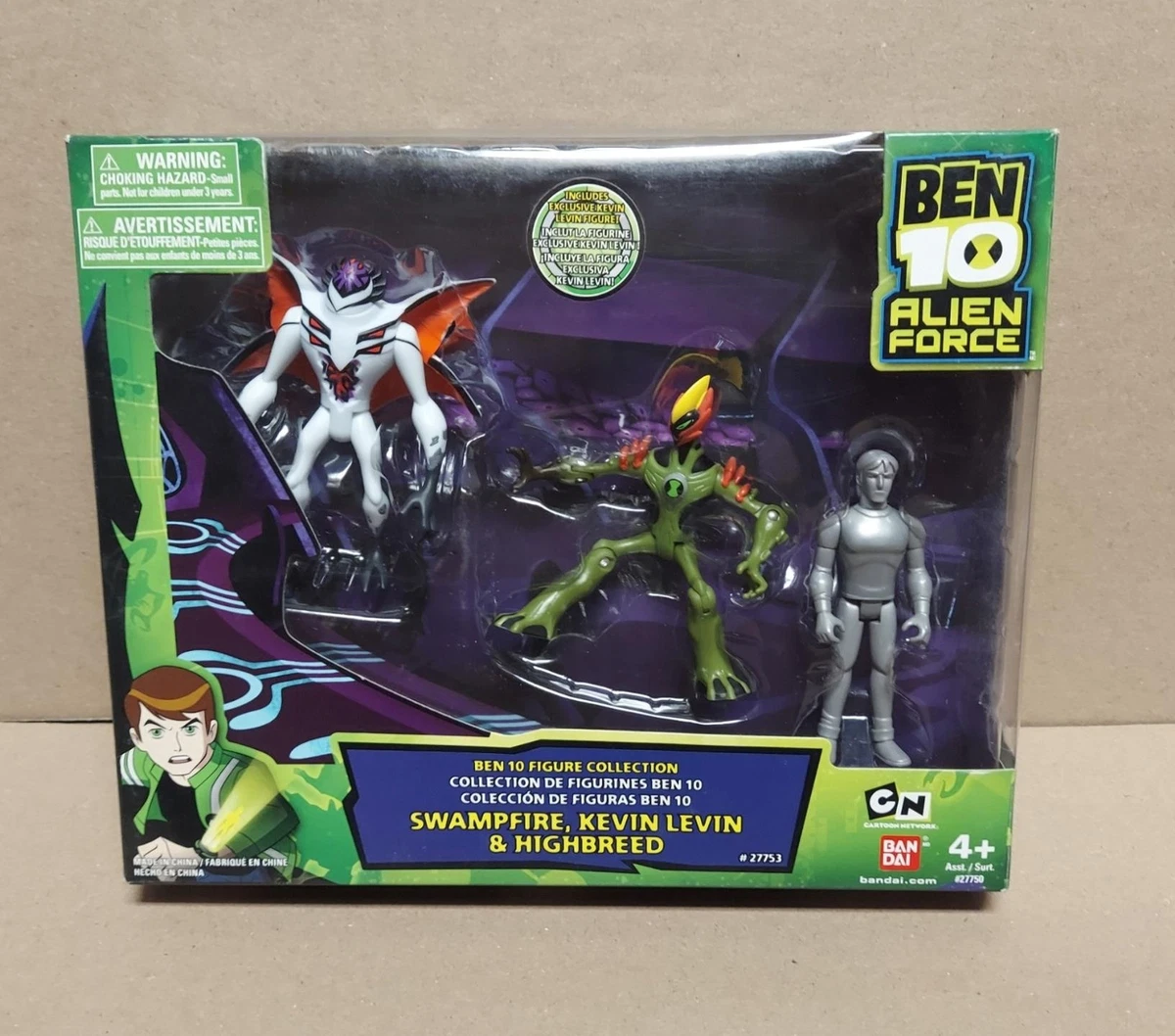 Ben 10 Alien Force Toys Swampfire