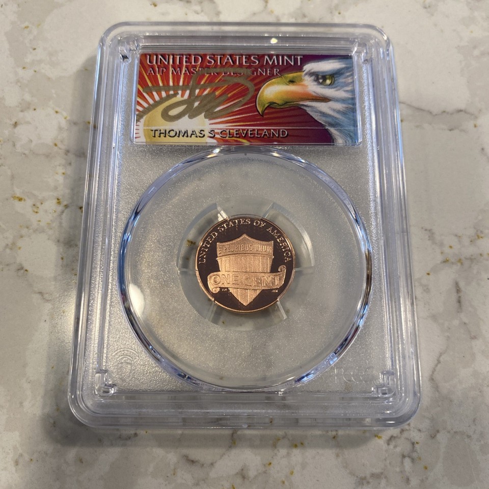 2025 S 1C Lincoln Cent PCGS PR70DCAM First Strike Thomas Cleveland ...