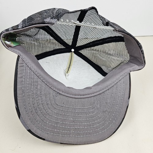 Vintage Camo Hunting Funny Offensive Puffy Print Trucker Hat Snapback ...