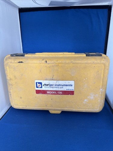 Berger Instruments Model 135 Surveying Transit Level with Hard Yellow ...