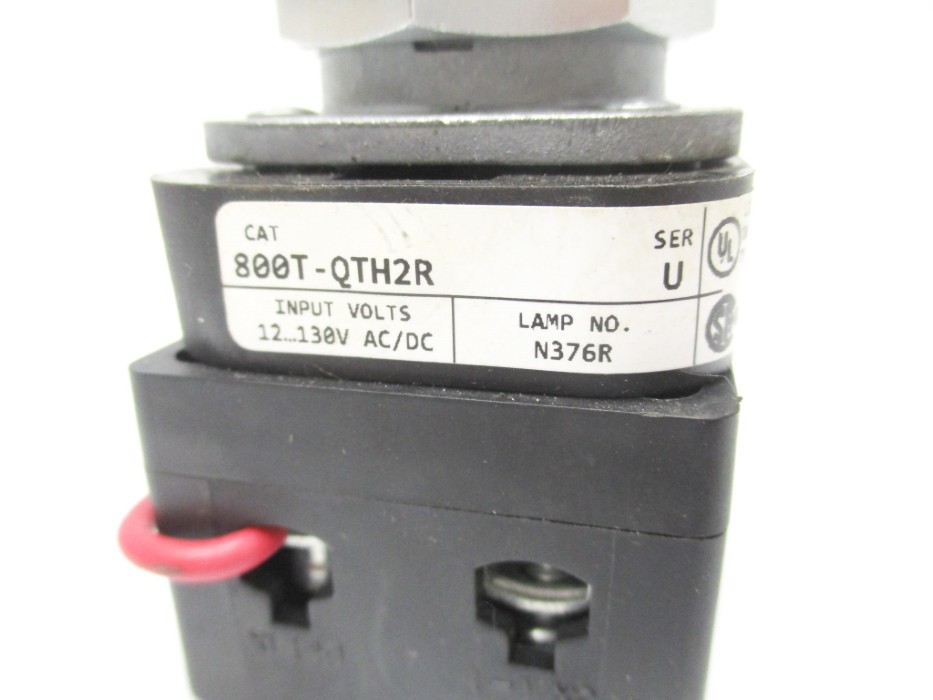 ALLEN BRADLEY 800T-QTH2R SER. U 12/130VAC/DC NSNP | eBay