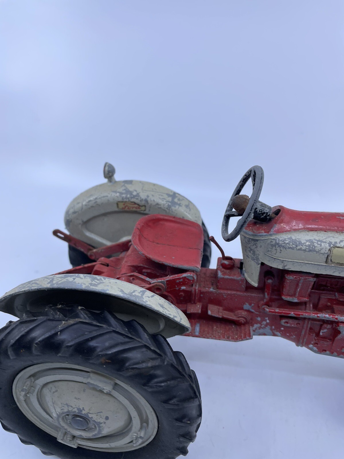 Vintage Antique Hubley Ford 961 Tractor Red 12 inch | eBay