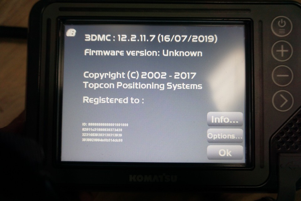 John Deere 3DMC v.12.1 Monitor Machine Control Display Smart Grade ...