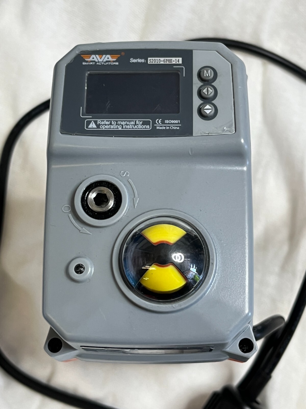 AVA Smart Electric Actuator S2010-6PHE-14 + Mars Ball Valve Series 77 ...