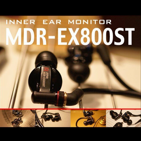 SONY MDR-EX800ST In-Ear Canal Headphones Inner ear monitor headphones ...
