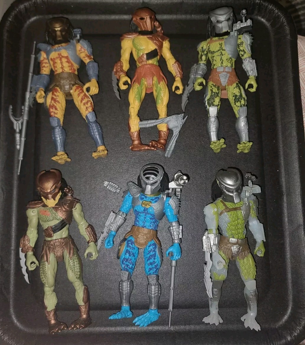 Lanard 7" Predator Lot - Jungle City Hunter Warrior Berserker Falconer ...