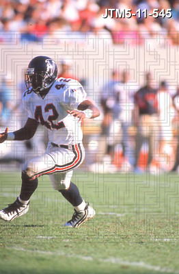 Devin Bush 1995 - Atlanta Falcons - 35mm color slide - JTM5-11-545 | eBay