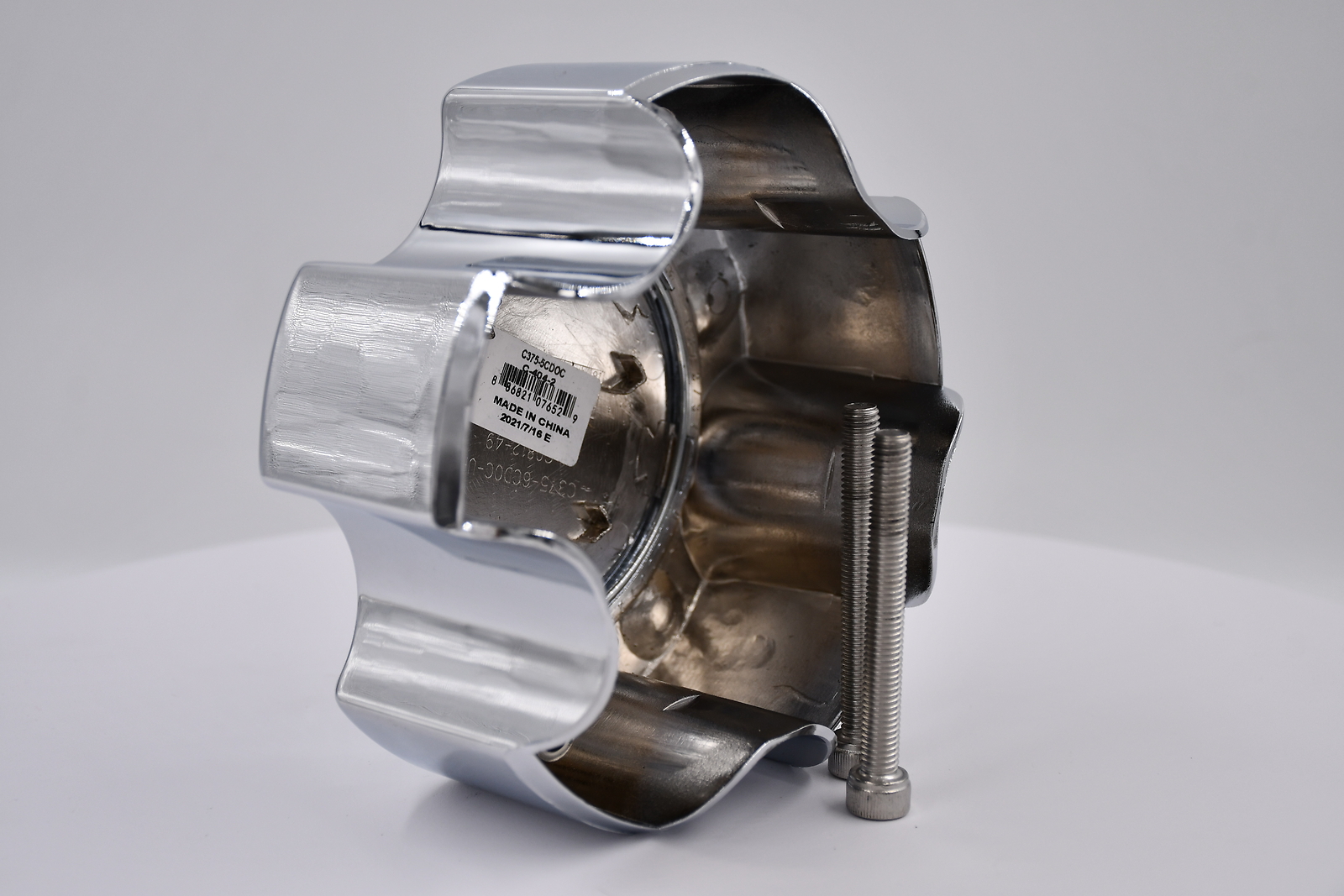 Vision Warrior C375-5CDOC 375 Chrome Wheel Center Cap 5x5.5 5x135 5x150 ...