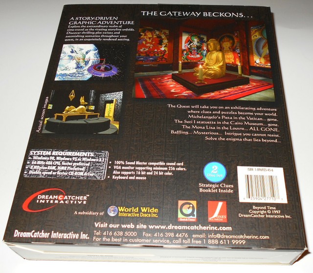 Beyond Time (PC, 1997) for sale online | eBay