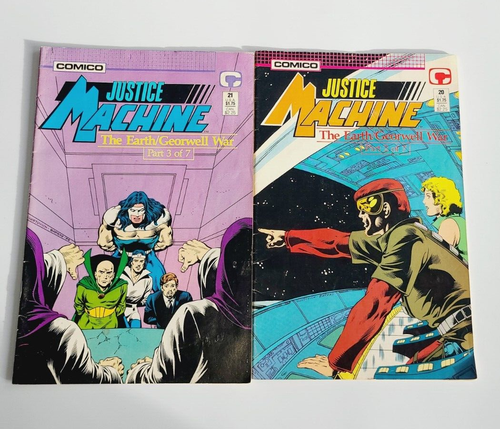 Comico Justice Machine Comics | eBay