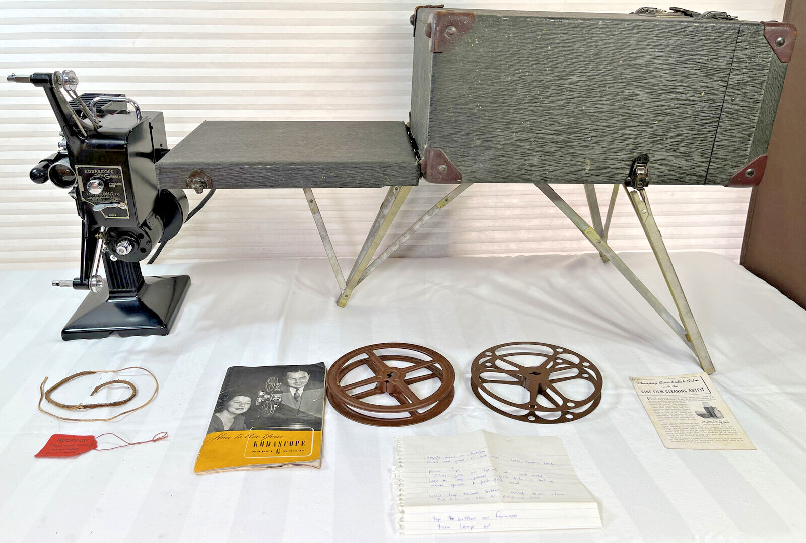 KODAK Kodascope Model G Series II 16mm Movie Projector made in ...