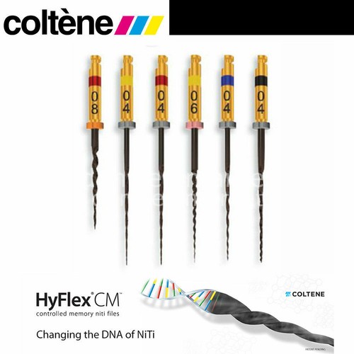 COLTENE HYFLEX CM FILES ROTARY FILE SYSTEM SET OF 6 FILES Dental | eBay