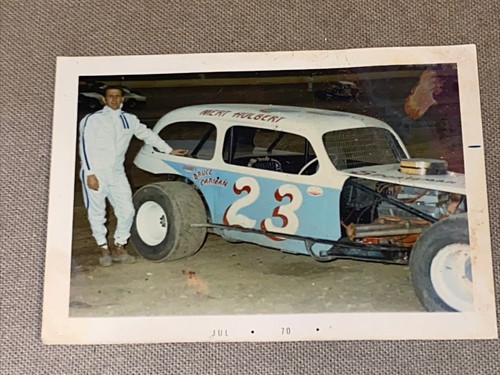 Vtg Snapshot Mert Hulbert Race Car #23 Lebanon Valley New York RARE ...