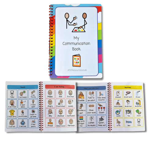 My Communication book - emotions, needs, activities, routines - Autism ...
