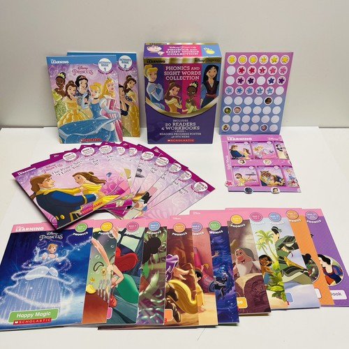 Disney Learning - Disney Princess - Phonics and Sight Words Collection ...