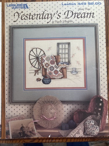 3 Cross Stitch: Quilt Rocking Chair Summer Spinning Leisure Arts ...