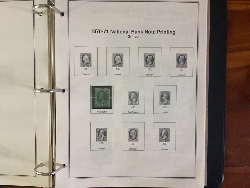 US Bank Note Collection 1870-1888, Cat Value $2,000+ | eBay