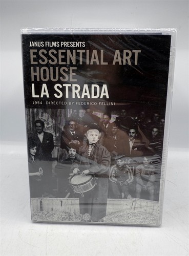 NEW SEALED DVD ESSENTIAL ART HOUSE LA STRADA 1954 DIRECTED BY FEDERICO ...
