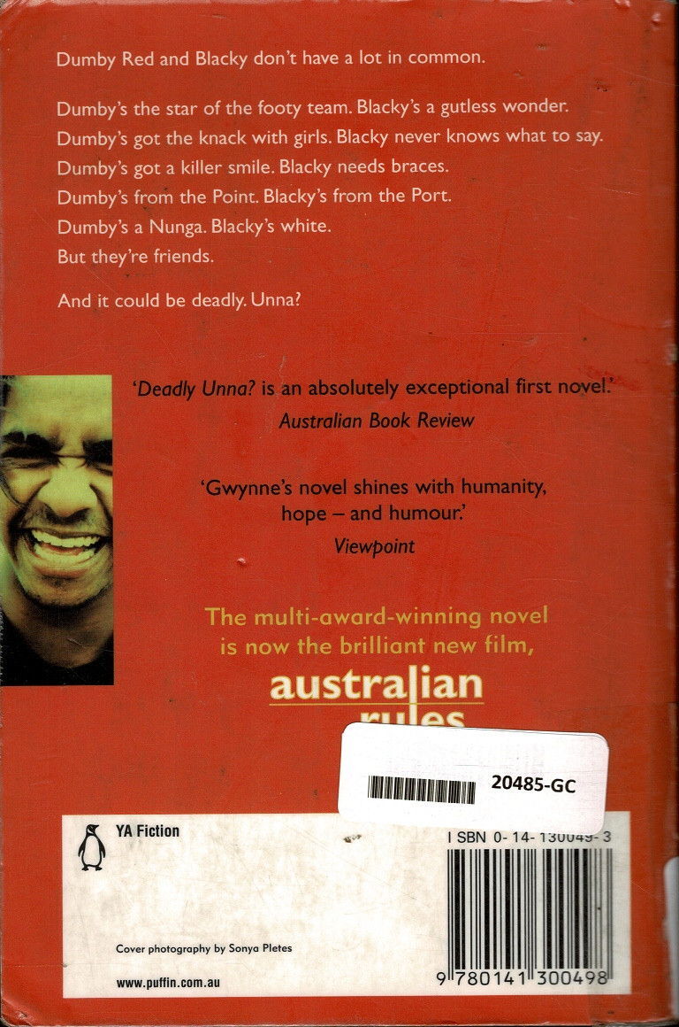 Deadly Unna? by Phillip Gwynne. SC GC 9780141300498 | eBay