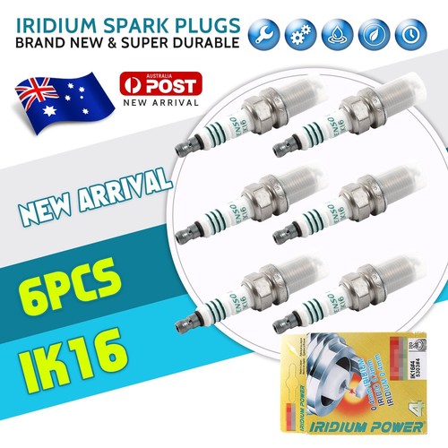 6pcs IRIDIUM Spark Plugs IK16 for '04~'05 Ford Territory 4.0L Barra 182 ...