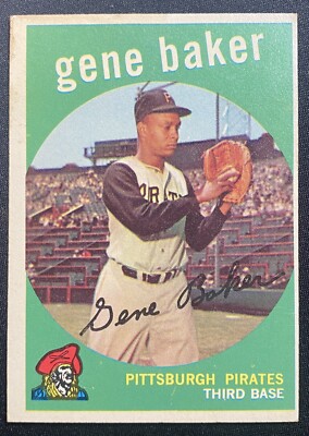 1959 Topps Baseball Gene Baker #238 ExMT | eBay