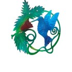Metal Wall Art animal hummingbird Plasma Cut Design figurine hanging ...